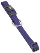 Obojek nylon classic 1x13-20cm Nobby tm.modrý
