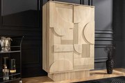 Designová barová skříňka Movement 141 cm mango