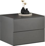 XXXLutz KOMODA, antracitová, 60/44/50 cm Dieter Knoll - Šuplíkové komody - 001770003607
