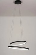 Závěsné LED svítidlo nad stůl Dualle Area Black