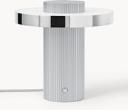 Malá stolní LED lampa's vlnitou podstavou Elna