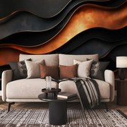 Fototapeta - Abstrakce kovu (245x170 cm)