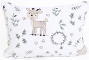 MK Lůžkoviny Povlak na polštář mikroplyš Exclusive 40 x 60 cm - Bambi