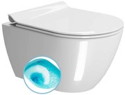 Sapho GSI Pura - Závěsné WC, splachování Swirlflush, ExtraGlaze bílá 881611