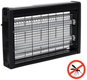 Brilagi - Elektrický lapač hmyzu 2xUV/10W/230V 60 m2 černá