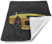 Sablio Deka pro miminko Chevrolet Camaro Puntíky - 80x100 cm