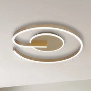 Stropní LED svítidlo Lorenzo, 1x LED 22w, 4000k, g