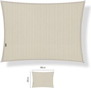 Shadow Comfort Sluneční Obdélník SHADOW - 2,0 x 4,0 m - 250 g Barva: Sahara Písková