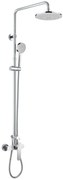 Mereo - Sprchový set s baterií, průměr 22 cm, chrom CBE60104SAM