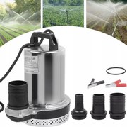 Výkonná Ponorná Pumpa 12 V 220 W Pro Špinavou A Čistou Vodu 8000 L/h