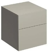 Geberit Xeno 2 - Boční skříňka 45x51 cm se zásuvkami, šedobéžová 500.504.00.1