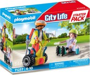 Stavebnice playmobil 71257 starter pack záchrana se segwayem