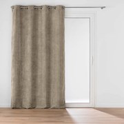 Světle hnědý závěs z žinylky 140x260 cm Leo – douceur d'intérieur