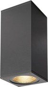 LA 234505 BIG THEOWALL venkovní nástěnné svítidlo 2x17,5W LED 3000K Flood up/down antracit - BIG WHITE (SLV)