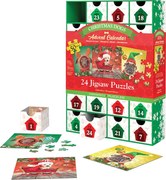 Adventní kalendář eurographics puzzle adventní kalendář: vánoční pejsci 24x50 dílků