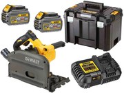 DeWALT DCS520T2 Aku ponorná kotoučová pila se základnou 190mm 54V XR FlexVolt 2x6,0 Ah