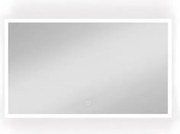 Zrcadlo se senzorem SAT Feel 60x100 cm bílá SATZFEELOBLED60100