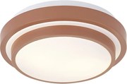 Moderní stropní svítidlo Sienna s bílou barvou 34 cm IP44 - Walden