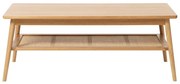 Konferenční stolek s deskou v dubovém dekoru v přírodní barvě 60x120 cm Barrali – Unique Furniture