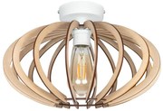Přisazený lustr EARTH 1xE27/60W/230V bílá/béžová