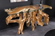 Designový konzolový stolek z masivu Avanis Teak 150cm