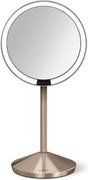 Kosmetické zrcátko simplehuman - sensor tru-lux led osvětlení, 10x zvětšení, aku rose gold