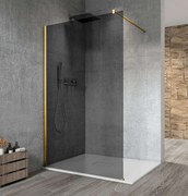 Gelco Vario - Sprchová zástěna, 120x200 cm, kouřové sklo/ matná zlatá GX1312-01