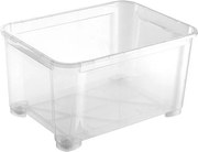 Regalux Clear Box Úložný box XXL, 79 × 57,7 × 44 cm, 145 l, transparentní