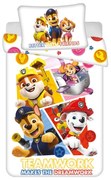 Bavlněné dětské povlečení do postýlky 100x135 cm Paw Patrol – Jerry Fabrics