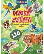 Jiri Models Naučná samolepková knížka 6+ Divoká zvířata
