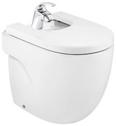 Roca A357247000 - Stojící bidet MERIDIAN keramika/bílá
