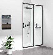 Gelco Sigma Simply - Sprchové dveře 100 cm, čiré sklo/černá GS1110B