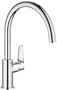 Grohe BauCurve dřezová baterie s otočným ramínkem chrom 31536001 G31536001