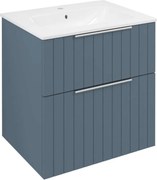Sapho Cirasa - Umyvadlová skříňka Strip 59x64x46 cm, 2x zásuvka, siena CR601-4242S