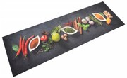 Kuchyňský koberec omyvatelný Koření 60 x 180 cm samet 136541