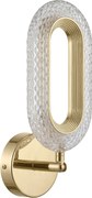 Toolight Rea, NÁSTĚNNÉ LED SVÍTIDLO G171-W GOLD, OSW-07815