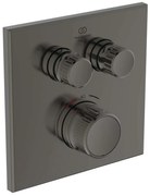Ideal Standard CeraTherm Navigo - Termostatická sprchová baterie pod omítku pro 2 spotřebiče, Magnetic Grey A7302A5