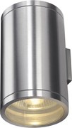 LA 1000334 ROX WALL OUT UP/DOWN QPAR11 venkovní nástěnné svítidlo kartáčovaný hliník max. 2x50W IP44 - BIG WHITE (SLV)