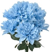 Umělá květina modrá Laurianne – 49 cm