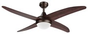 LED stropní svítidlo v tmavě přírodní barvě ø 13 cm Regal – SULION