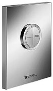 Schell Compact II - Tlakový splachovač WC, Edition ND pod omítku, chrom 028140699
