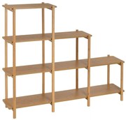 Regál v přírodní barvě 120x105 cm – Casa Selección