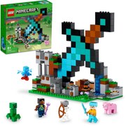 Lego stavebnice lego® minecraft® 21244 rytířská základna