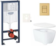 Závěsný wc set do lehkých stěn / předstěnová montáž GROHE Essence SIKOGRSESSCGN0