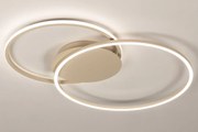 Stropní stmívatelné LED svítidlo Omega 750 Taupe Big