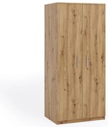 GiB Meble Šatní skříň Bono SZ2D Barva: Dub Artisan