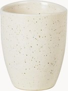 Sada ručně vyrobených šálků na espresso Nordic Vanilla, 2 díly