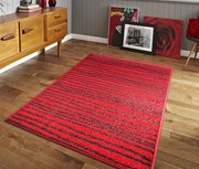 ORIENTAL WEAVERS Kusový koberec LOTTO 562/FM6O BARVA: Červená, ROZMĚR: 67x120 cm