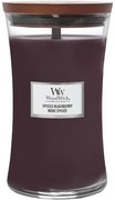 WoodWick Vonná svíčka váza velká Spiced Blackberry, 609 g