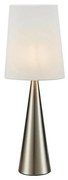 Markslöjd 108624 - Stolní lampa CONUS 1xE14/40W/230V bílá/matný chrom